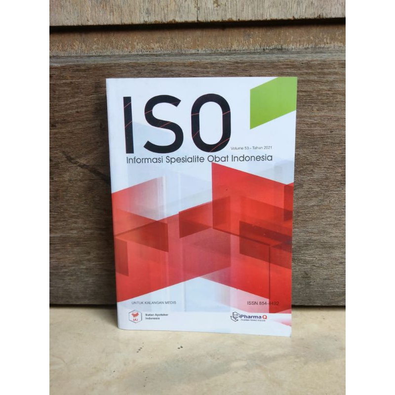Jual Buku ISO [INFORMASI SPESIALITE OBAT INDONESIA] VOLUME 53 TAHUN ...