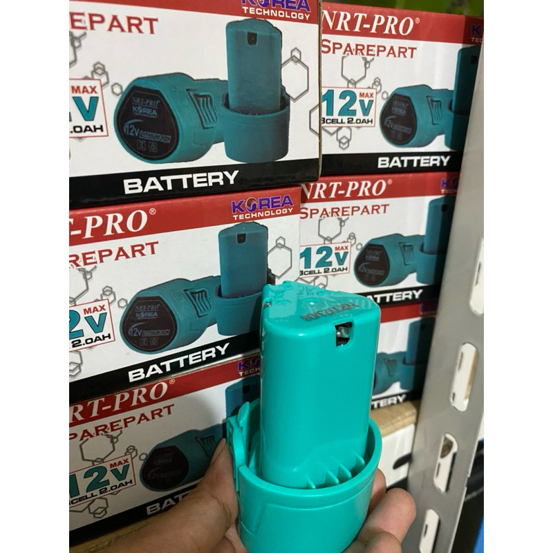 Jual Baterai Bor 12 Volt merk NRT | Shopee Indonesia