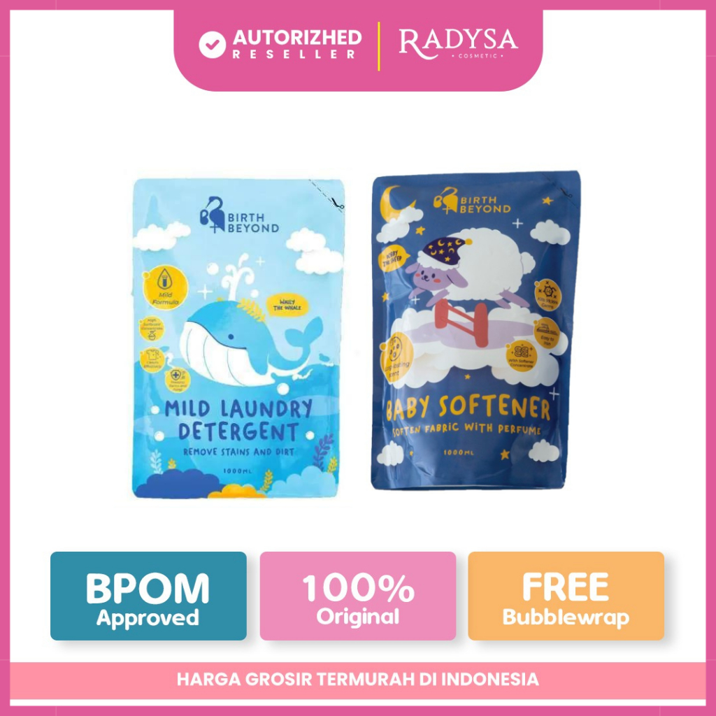 Jual 𝐑𝐀𝐃𝐘𝐒𝐀 -Series Birth Beyond (Baby Softener 1000 ml I Birth Beyond ...