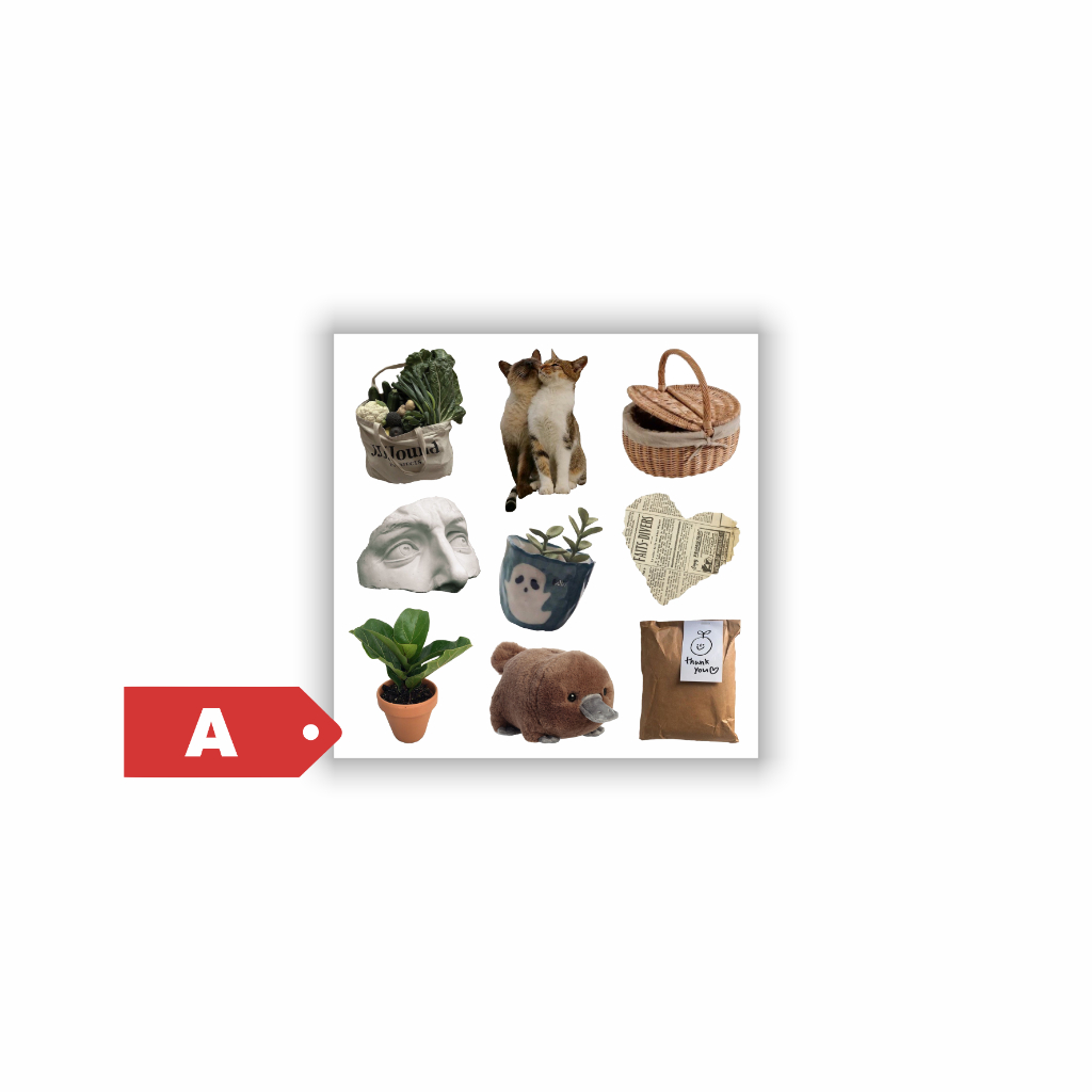 Jual mini sticker sheet aesthetic deco y2k kidcore cute thence ...