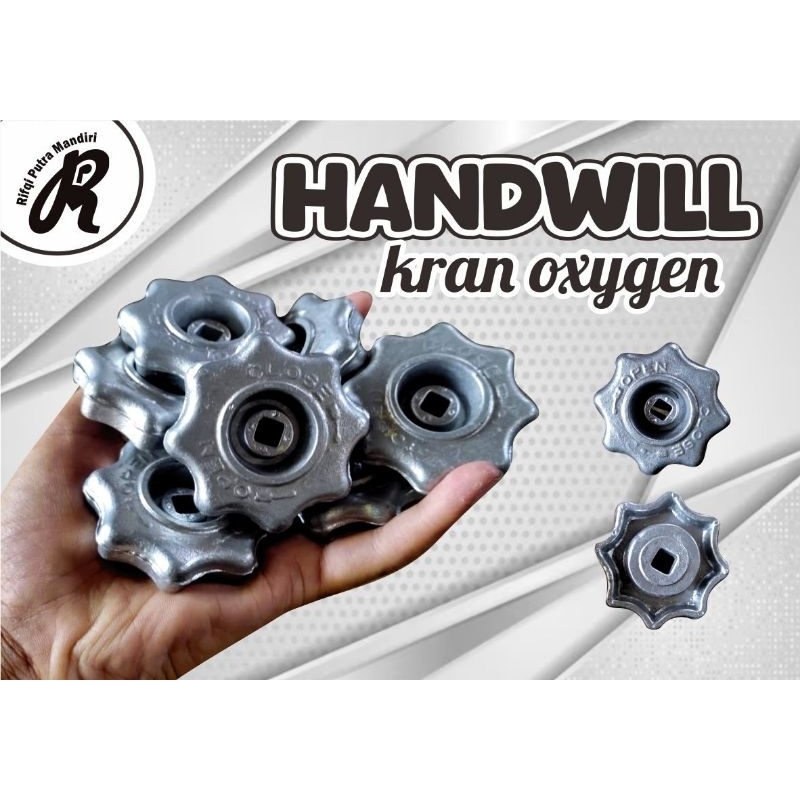 Jual Handwill kran / Putaran kran tabung oxygen, nitrogen, argon, CO2 ...