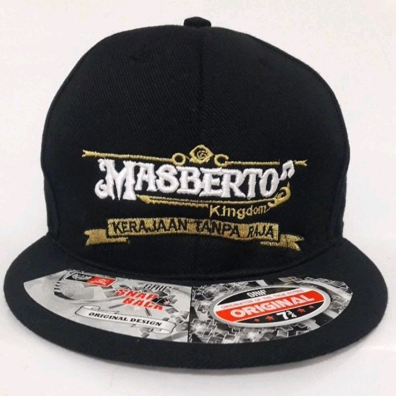 Jual TOPI MASBERTO TULISAN BAWAH PEDANG FULL BORDIR ORIGINAL PREMIUM ...