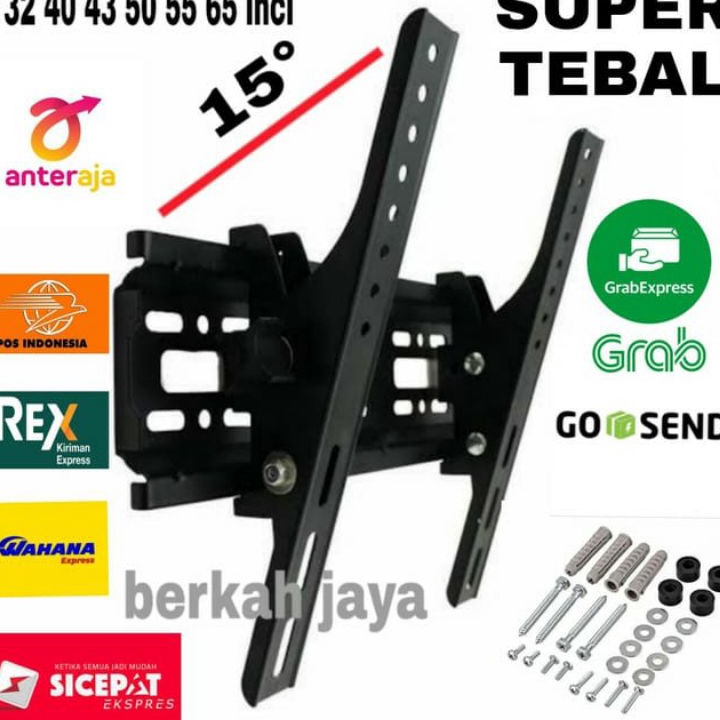 Jual Beli Lebih Bayar Kurang bracket tv led lcd plasma 43 5 55 6 inch ...