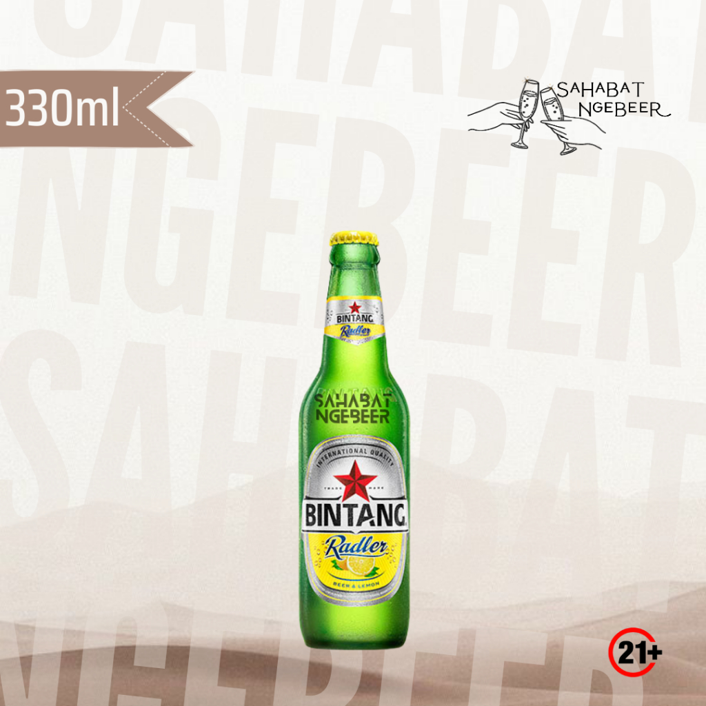 Jual Bintang Radler Lemon Bottle 330Ml | Shopee Indonesia