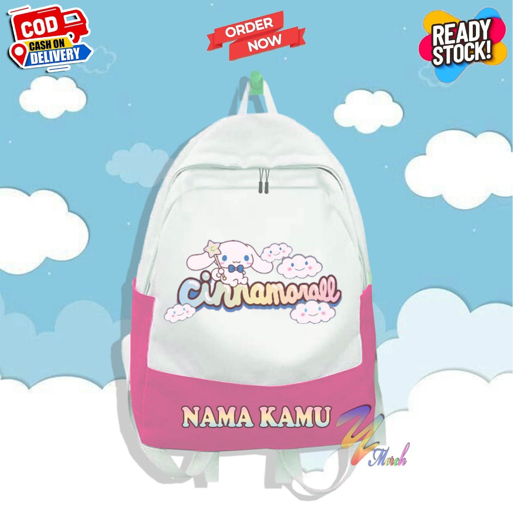Jual Tas Ransel Anak Perempuan Animasi Cinnamoroll Sanrio Diawan ...
