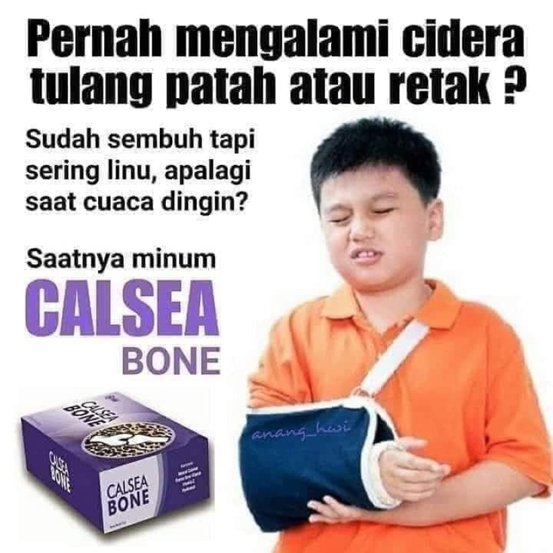 Jual CALSEABONE / KALSIUM TULANG / PENINGGI BADAN /ISI 15 SACHET / 100% ...