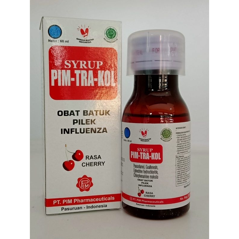 Jual PIMTRAKOL sirup rasa cherry 60 ml | Shopee Indonesia