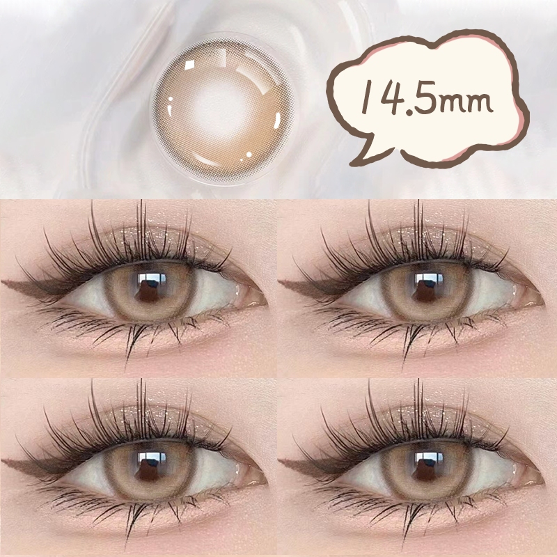 Jual [COD]mysticeyes softlens twilight seri golden hazel color lensa 14 ...