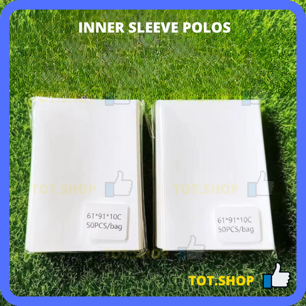 Jual [isi 50 lbr] INNER SLEEVE Photocard Inner Hard Sleeve Popcorn Hard ...