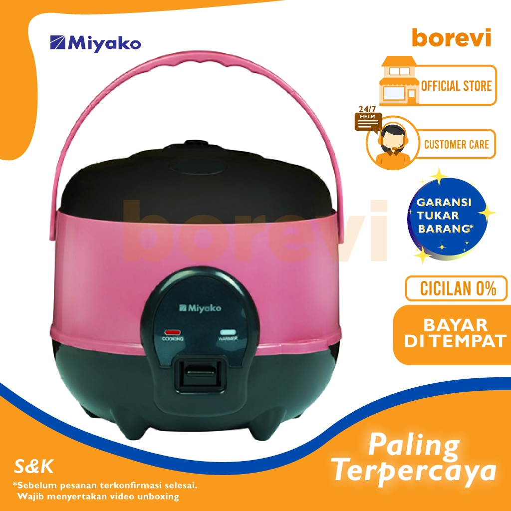 Jual Miyako Mcm 512 C Sbc Magic Com 1.2 Liter Rice Cooker 3 In 1 ...