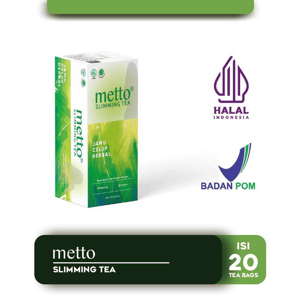 Jual Teh SLIMMING TEA 20Teabags (METTO) | Shopee Indonesia