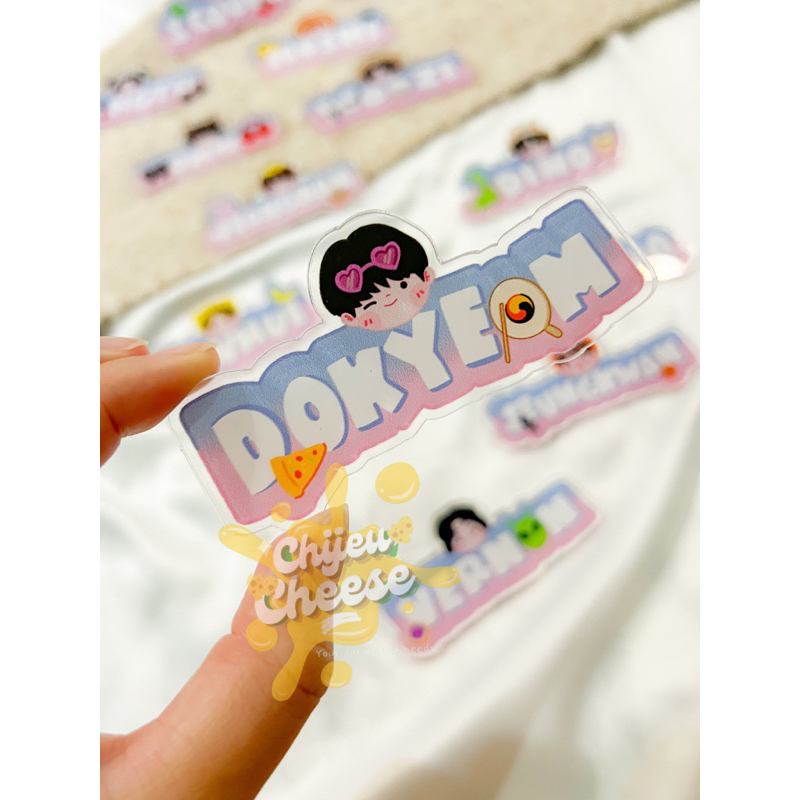 Jual Name Tag Papan Nama Akrilik Seventeen sebong svt Caratbong carbong ...