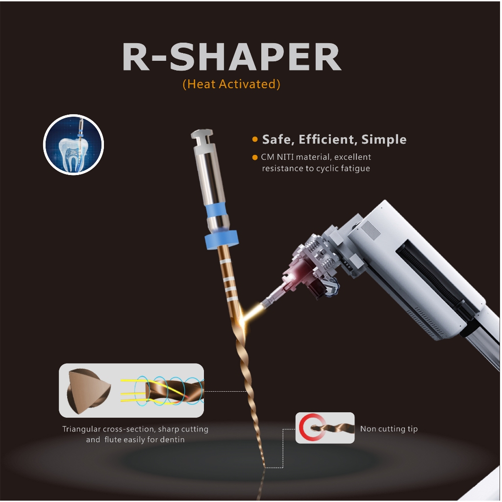 Jual R-SHAPER FILES/ NITI FILES/NITI ROTARY FILE/MEREK TORNA | Shopee ...