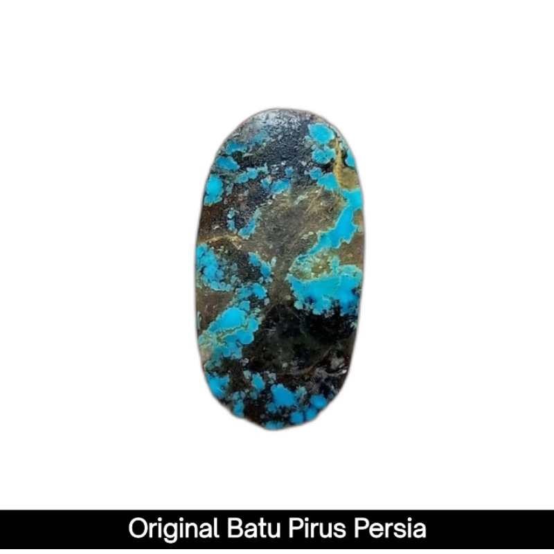 Jual Natural Pirus Persia Biru Urat Hitam Lawasan | Shopee Indonesia