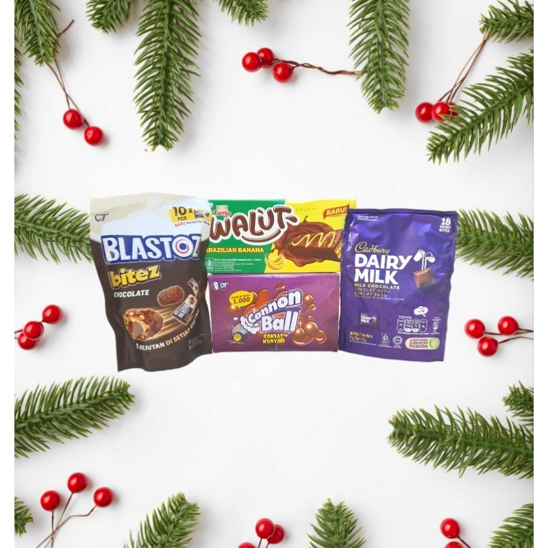 Jual PAKET SEROK [CADBURY+BLAZTOS+WALUT+CANONBALL]+GRATIS TAMBAHAN ...