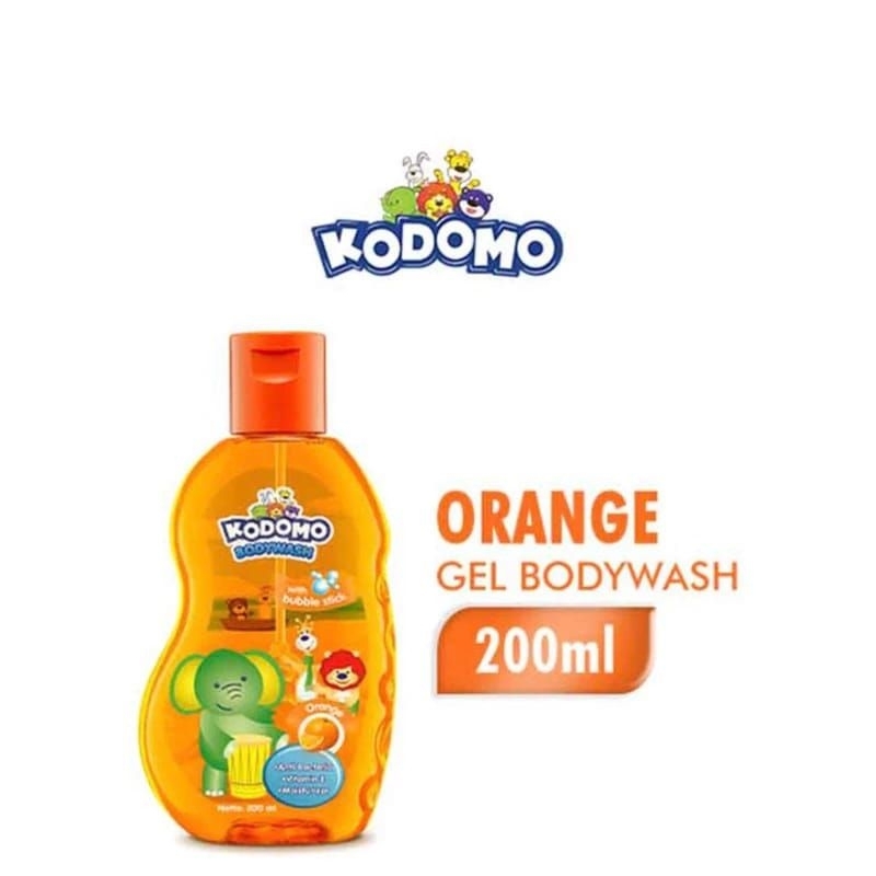 Jual Kodomo Bodywash sabun mandi anak Strawberry / Orange / Cherry / Blueberry / top toe wash ...