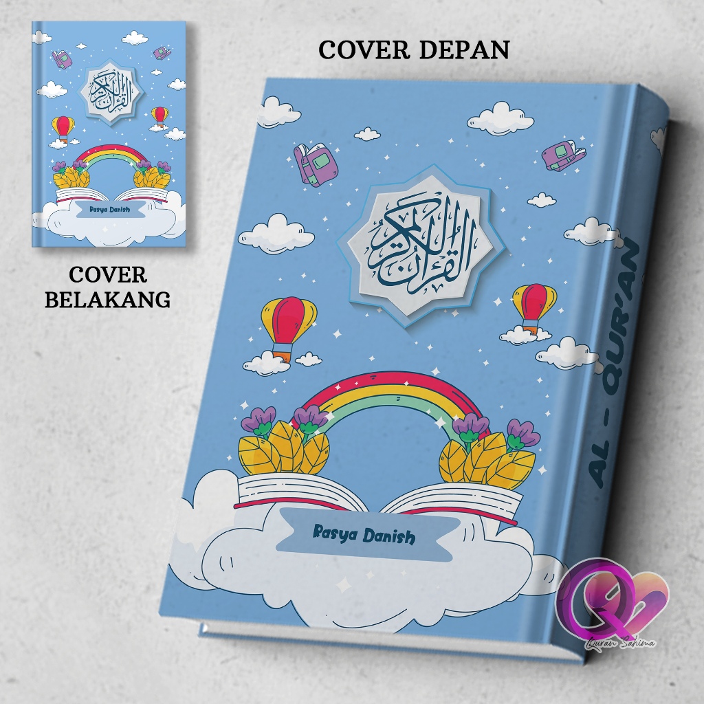 Jual Al Quran Custom Cover Quran Tulis Nama Quran Tilawah Non terjemah ...