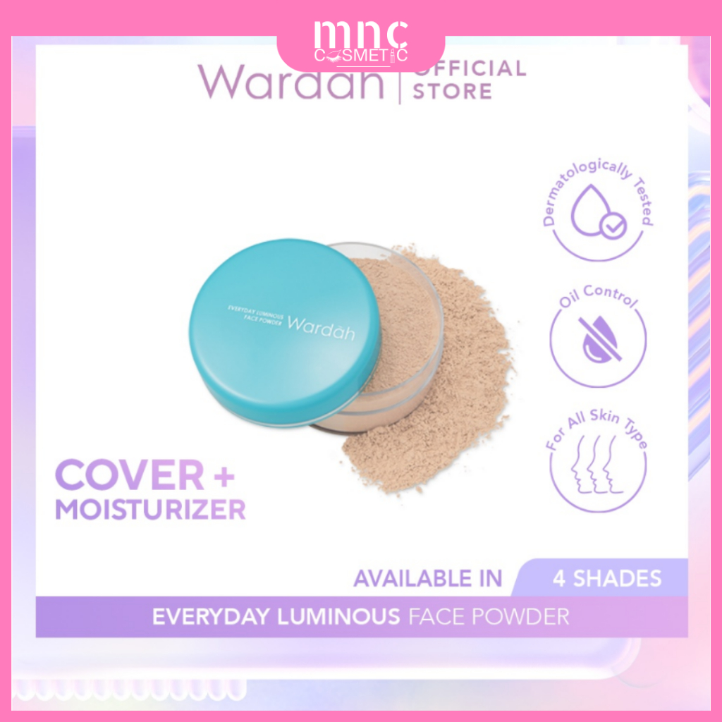 Jual WARDAH Everyday Luminous Face Powder 30 g - Bedak Tabur Yang Halus ...