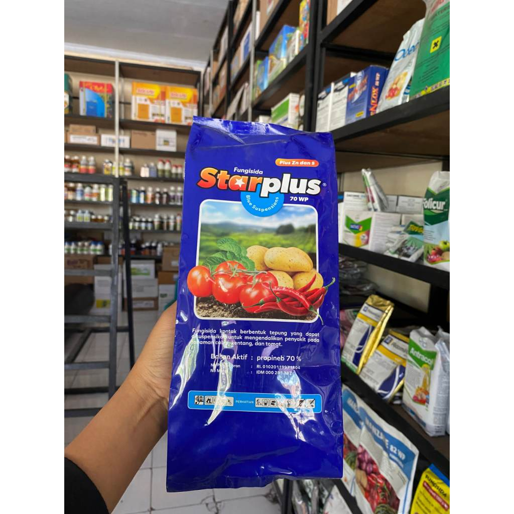 Jual FUNGISIDA STARPLUS 70WP kemasan 500g | Shopee Indonesia