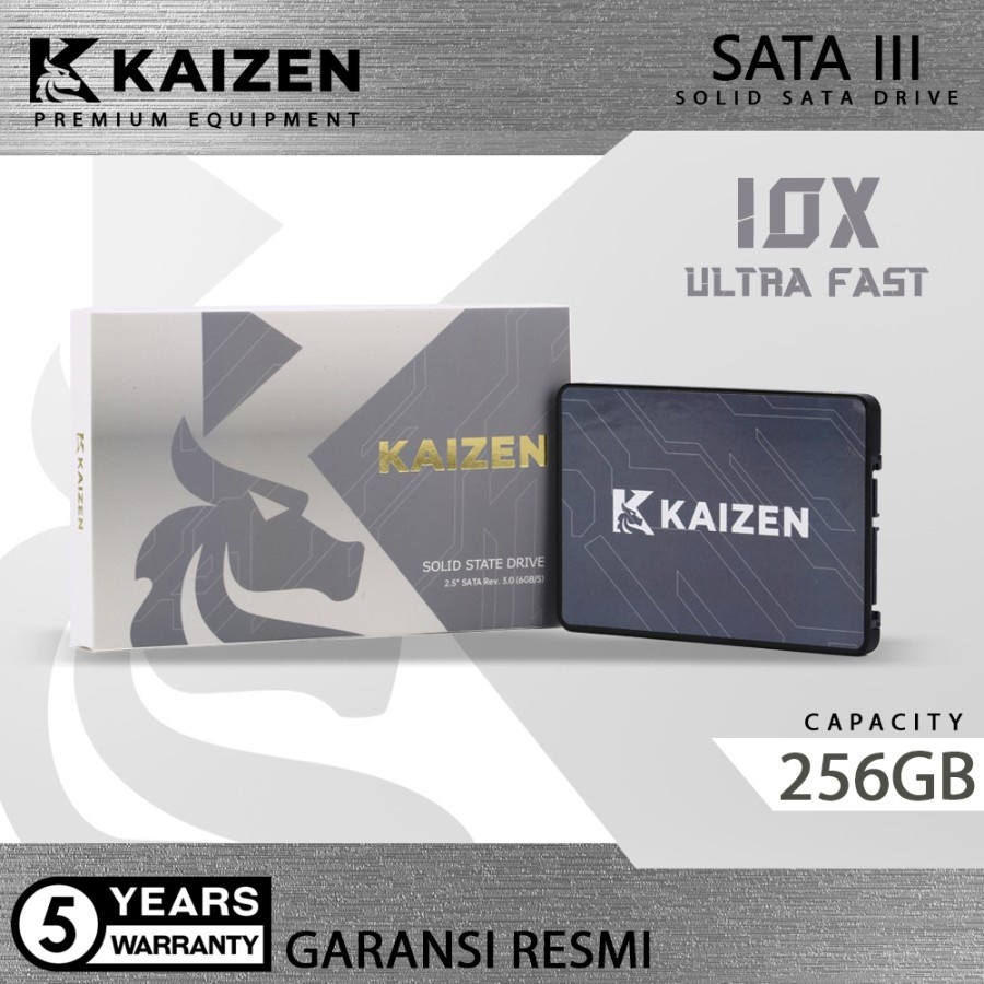 Jual SSD 256GB KAIZEN SATA III 2.5" 6GB/S GARANSI RESMI | Shopee Indonesia