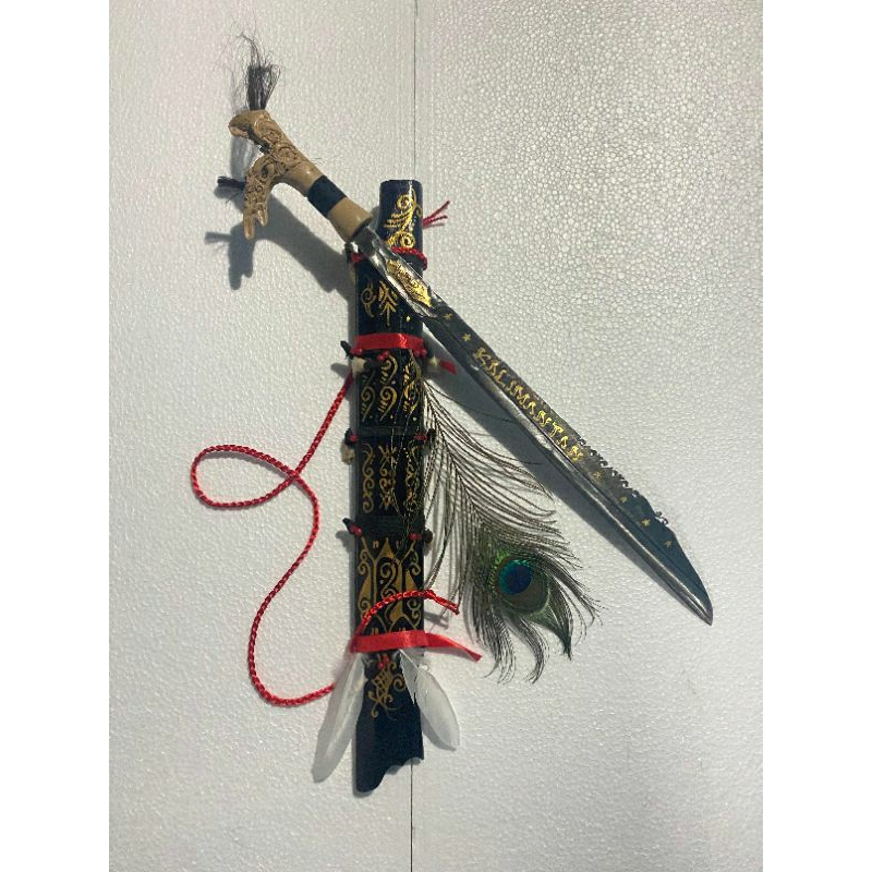 Jual MNDAU Khas DAYAK KALIMANTAN UKURAN 60 CM | Shopee Indonesia