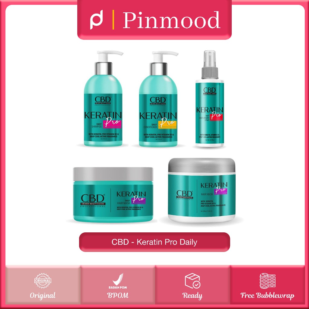 Jual CBD - PROFESSIONAL KERATIN PRO DAILY - Perawatan Rambut Shampoo ...