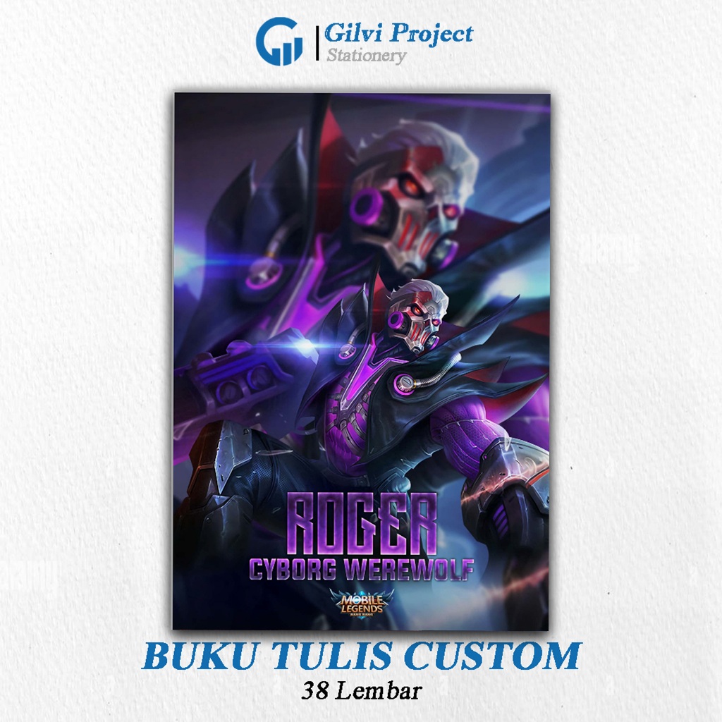 Jual Buku Tulis Mobile Legend Character / ML [C] / Buku Tulis Sekolah ...