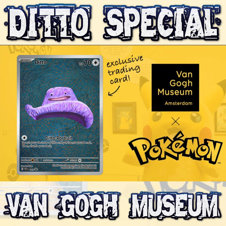 Jual KARTU POKEMON TCG HOLOGRAM SPECIAL DITTO VAN GOGH MUSEUM | Shopee ...