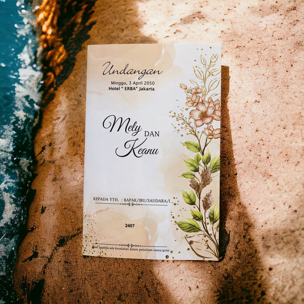 Jual Blangko Undangan Kosong Pernikahan Erba BLANKO UNDANGAN MURAH ...