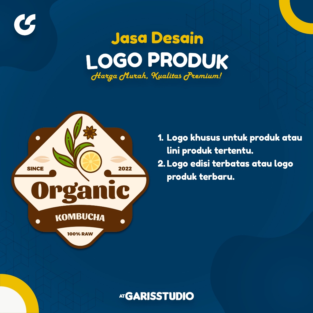 Jual Jasa Desain Logo Profesional | Design Logo Premium Untuk Produk ...