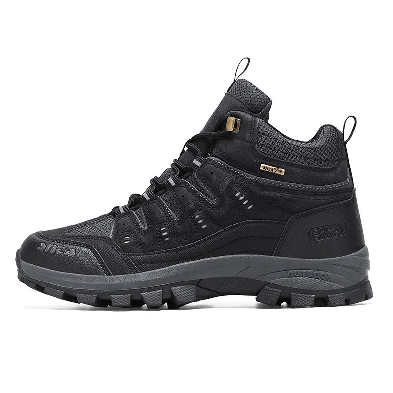 Jual Sepatu Gunung/Hiking Outdoor Snta 502 Black Boots Trekking ...