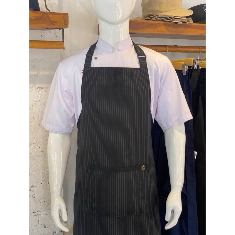 Jual APRON KITCHEN LURIK MOTİF GARIS HİTAM PUTIH | Shopee Indonesia