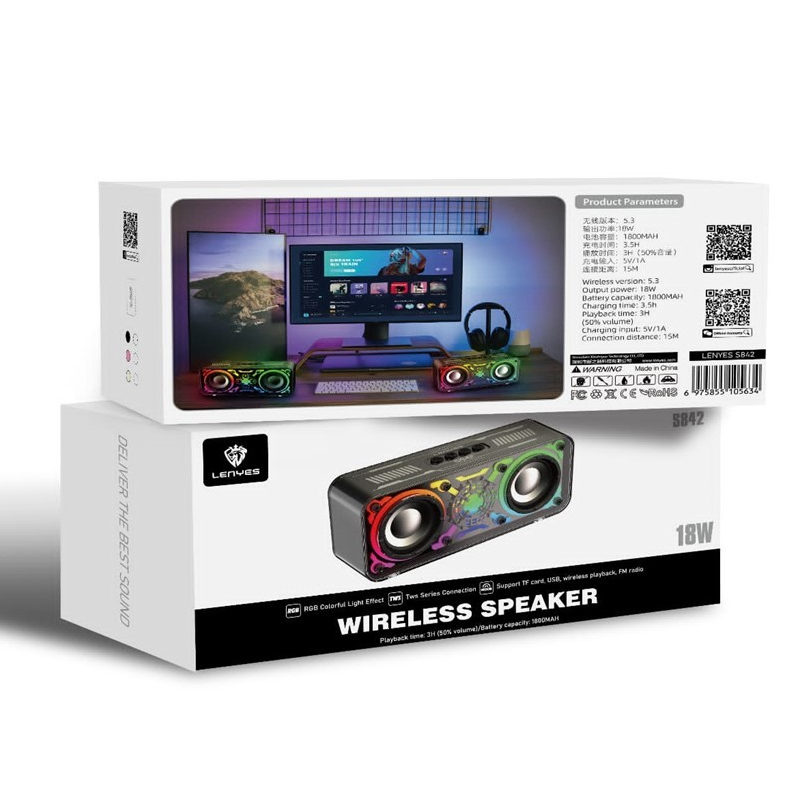 Jual Speaker Bluetooth LENYES S220 S-220 Mini Transparan Wireless ...