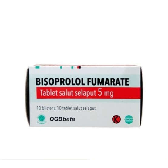 Jual Bisoprolol 5 Mg 1 Box 100 Tablet (OGB Beta) | Shopee Indonesia