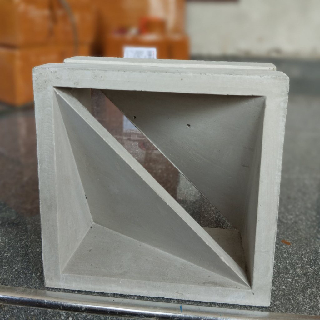 Jual Cetakan Loster Murah Motif Jalusi Diagonal B Ukuran 20x20cm Tebal ...