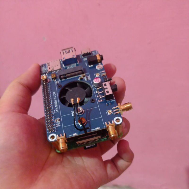 Jual Raspberry Pi 4B+ Ram 4GB dan HAT Expantion Siap Openwrt | Shopee ...