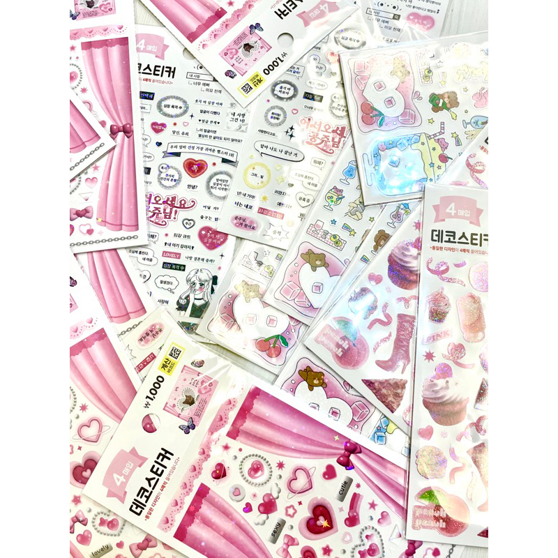 Jual baca desk! daiso korea stickers pt2 | Shopee Indonesia