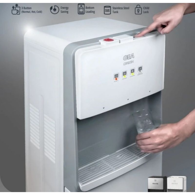 Jual DISPENSER GALON BAWAH GEA ORION KOMPRESOR - DISPENSER GEA ...