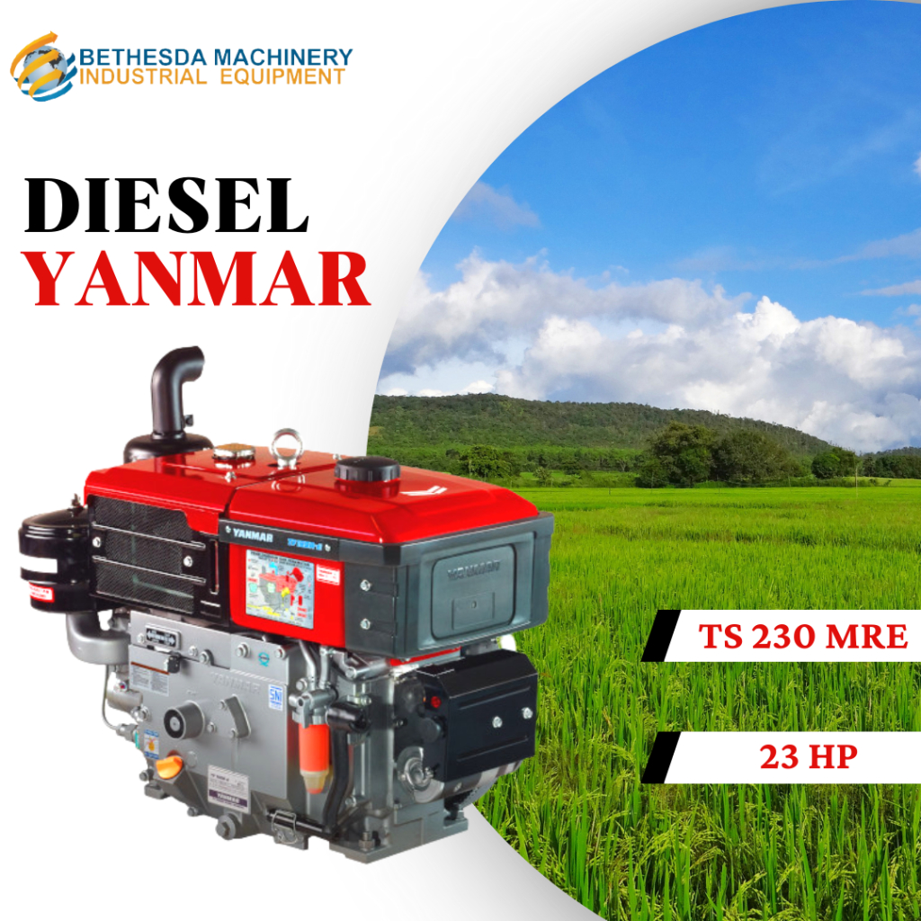 Jual Mesin Penggerak Diesel 23 HP Stater Elektrik Yanmar Radiator TS 230 RE | Shopee Indonesia