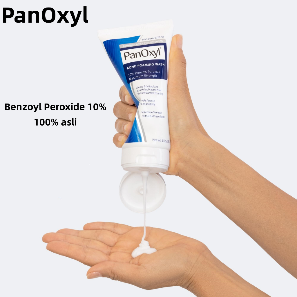 Jual PanOxyl Acne Foaming Lotion Cleanser 156g / Benzoyl Peroxide 10% ...
