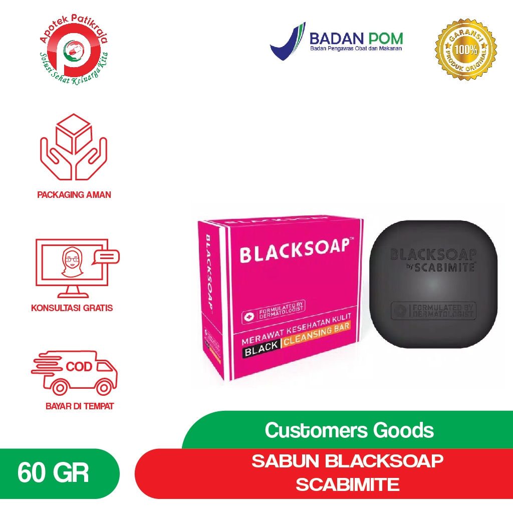 Jual BLACKSOAP SCABIMITE 60GR | Shopee Indonesia