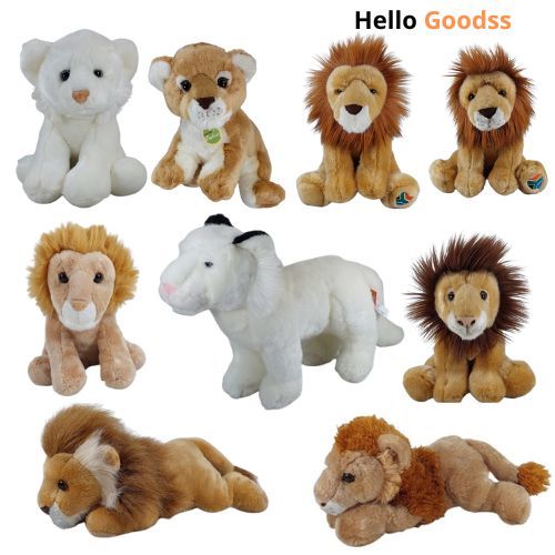 Jual Boneka Binatang Singa Lion Cute soft Fluffy - Ukuran M ( cocok ...