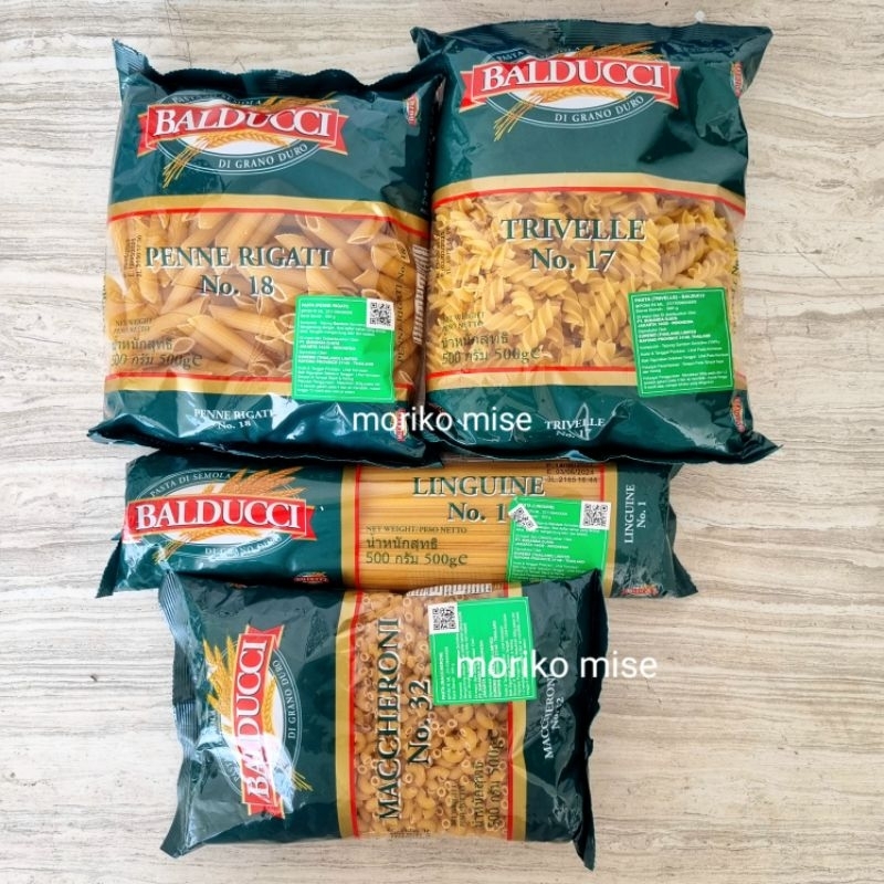 Jual [ BALDUCCI ] pasta travielle fusilli 500 gr macaroni maccheroni ...