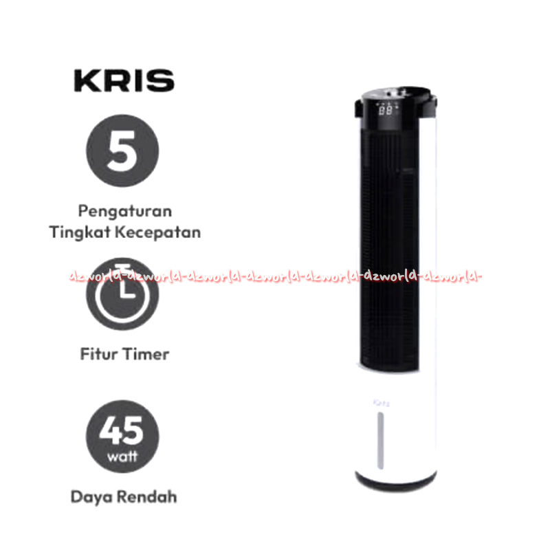 Jual Kris Air Cooler 4.5L Penyejuk Udara AC Portable Model Standing Air ...