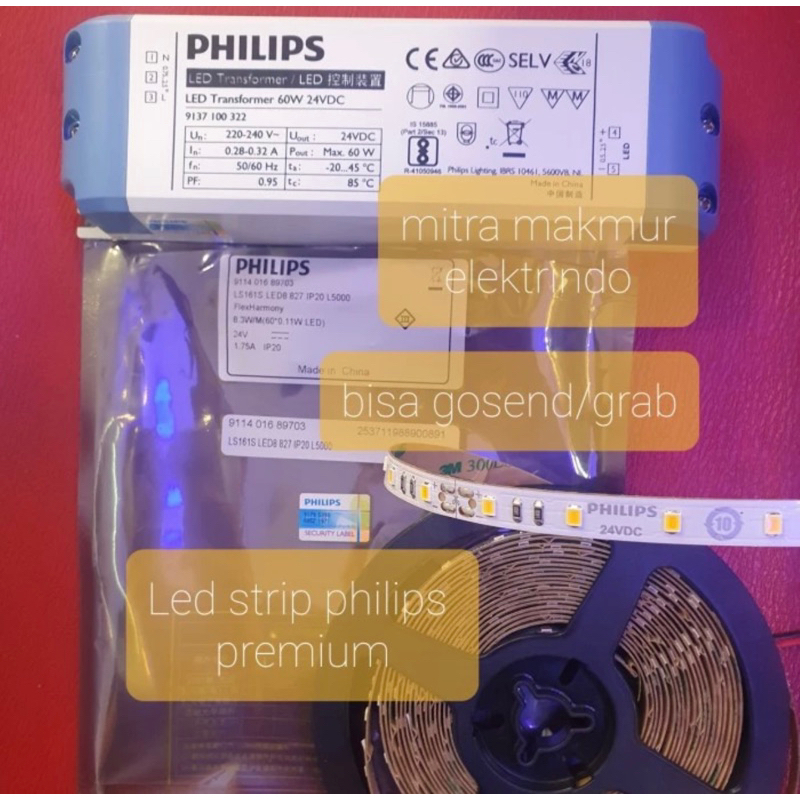 Jual lampu led strip philips mata besar philips / lampu celing philips ...