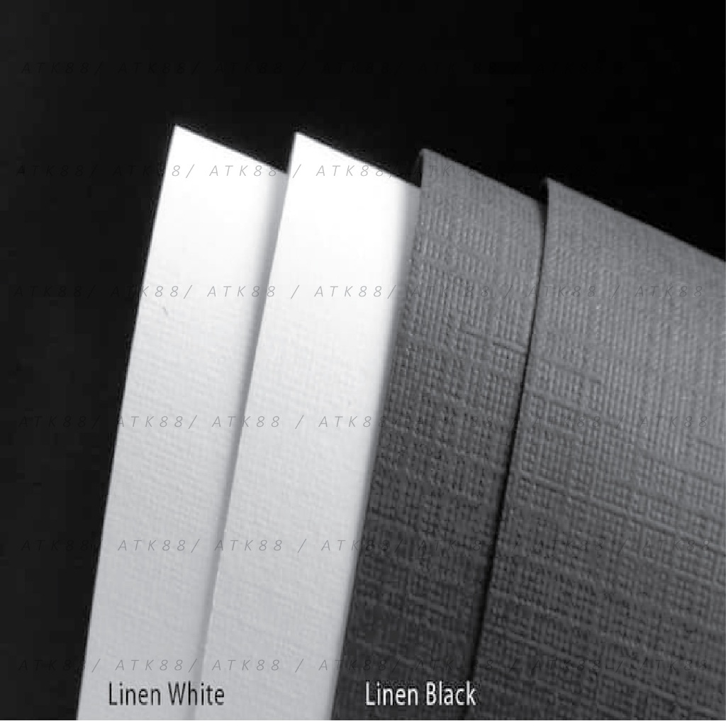 Jual Kertas Linen A4 180 gr Warna Hitam / Putih (100 lembar) | Shopee ...