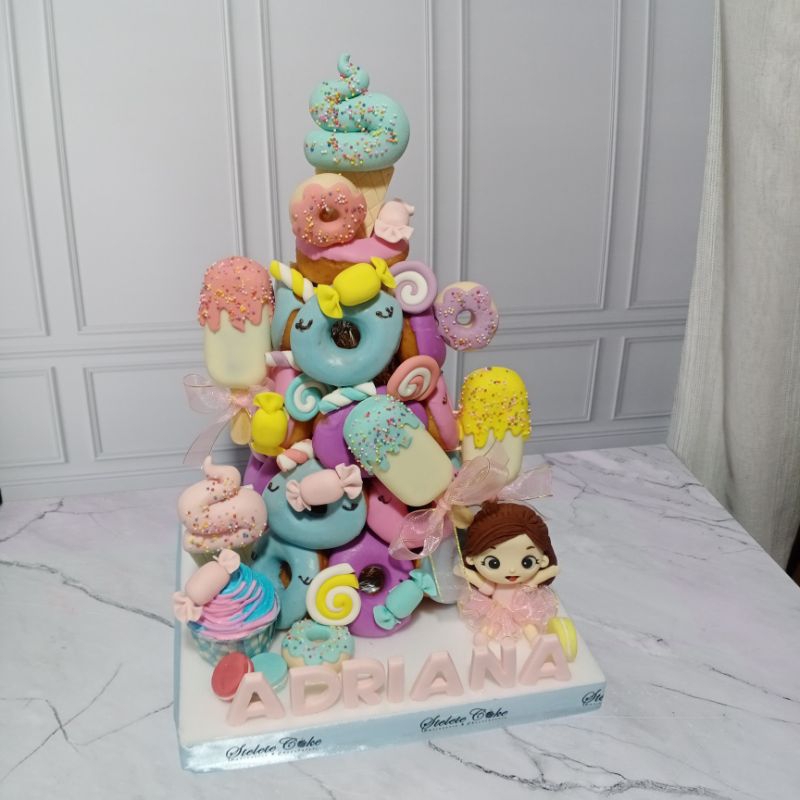 Jual Donat Birthday/Donat Tower/Donat Tower Murah | Shopee Indonesia