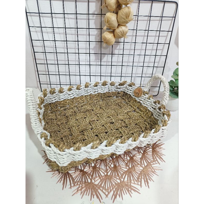Jual Keranjang Anyam Rotan Seagras | Shopee Indonesia