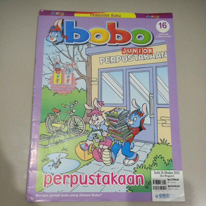 Jual Majalah Bobo Junior Tahun 2022 | Shopee Indonesia