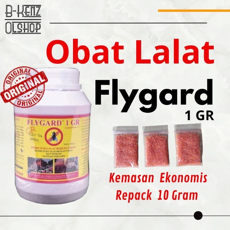 Jual Flygard Kemasan 10 Gram - Pestisida Lalat - Setara Agita | Shopee ...
